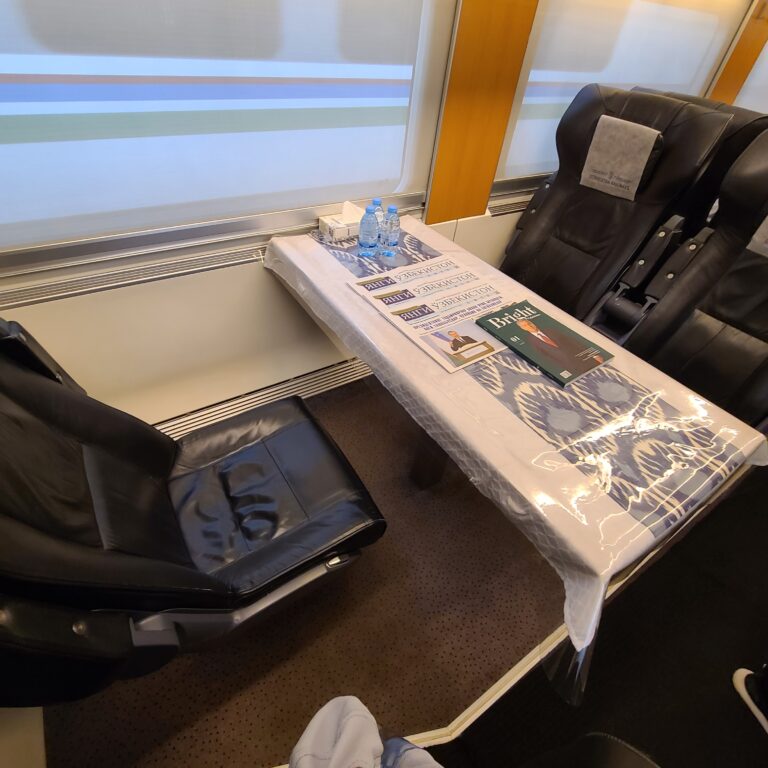Review: Afrosiyob, Uzbekistan's High Speed Train (VIP, Business, & Economy)