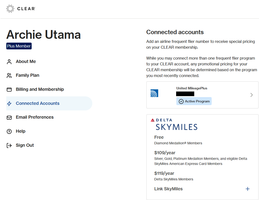 How to Get CLEAR Membership for Two People with Amex Platinum/Green